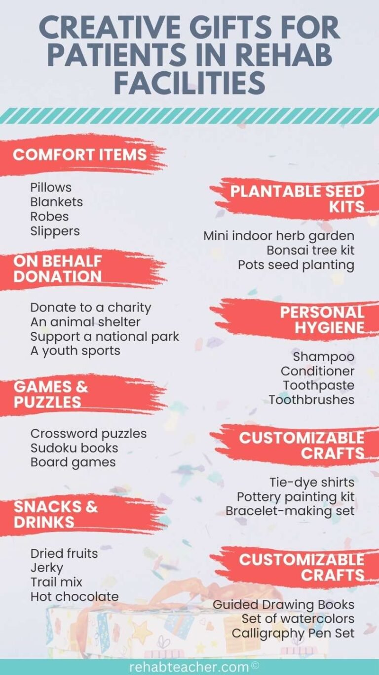 What to Send Someone in Rehab? Cool Gift Ideas!
